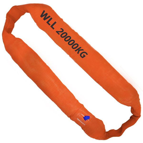 Round Sling Orange 20 Ton | 1 to 12 Meter 902010 - Total Parts