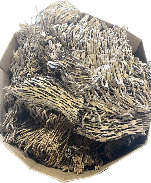 Cardboard Shredded Recycled Loose Void Fill - Eco Friendly Packaging TP ...