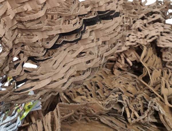 Cardboard Shredded Recycled Loose Void Fill - Eco Friendly Packaging TP ...